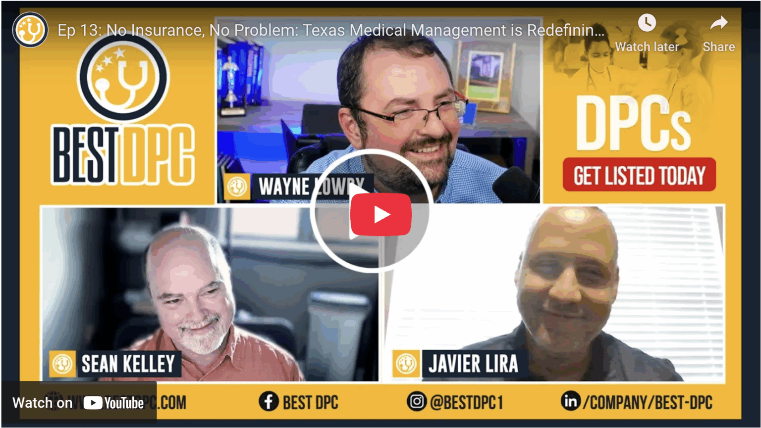 Texas Medical Management on the Best DPC Podcast: Why Bundled Surgery ...